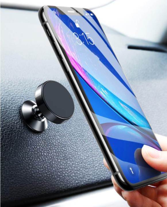 [AutoRobe] Car Magnetic Mobile Phone Holder 360 Dashboard Magnet Fixing ...