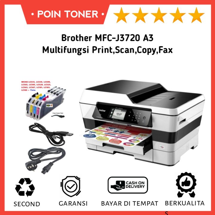 Printer Brother MFC-J3720 A3 Multifungsi | Lazada Indonesia
