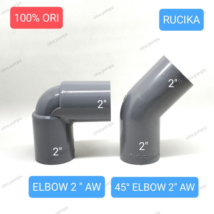 RUCIKA ELBOW 2" AW /45° ELBOW / KNEE 2" aw / KNEE 45° / KENI 2" AW ...