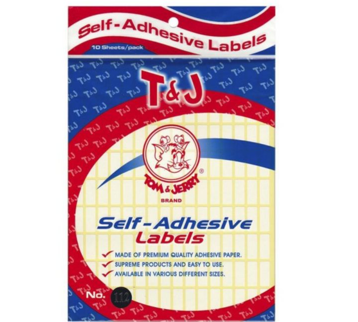 STICKER TOM & JERRY 112 LABEL T&J 112 | Lazada Indonesia