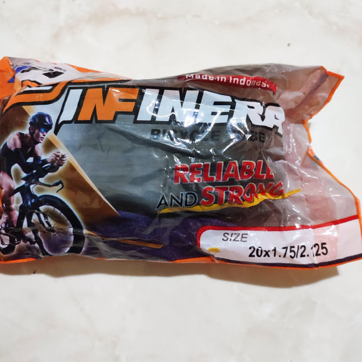 Ban Dalam Sepeda Infinera 20 Inch Murni 406 Ukuran 20x1.75 - 20x2.125 Atau 20 x 1.75 Bisa Sampai ...