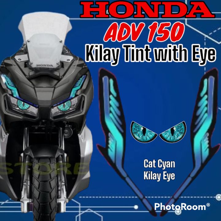 Honda ADV 150 Kilay Tint with Eye / ADV 150 Accessories / ADV 150 ...