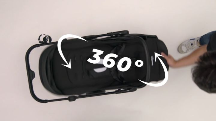 [3 Colors] Hamilton T1 Baby Turnable Stroller 360 Degrees - 0M+ | Magic ...