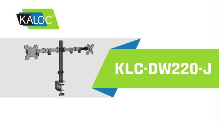 KOORUI X KLC DW220-J Monitor Stand 2 Monitors 17 inch to 27 inch ...