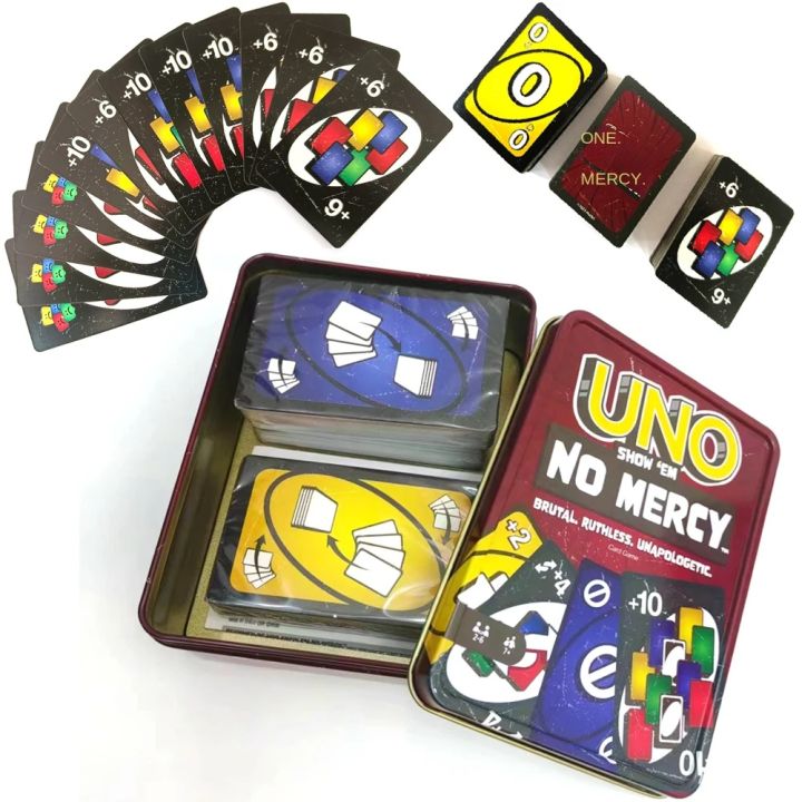 new UNO NO MERCY Matching Card Game Minecraft Dragon Ball Z Multiplayer ...