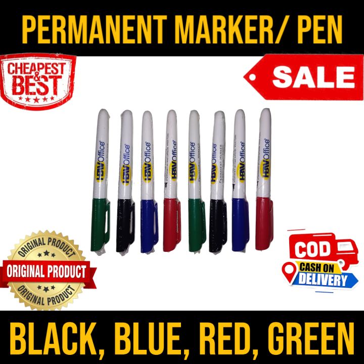HBW permanent marker pen | Lazada PH