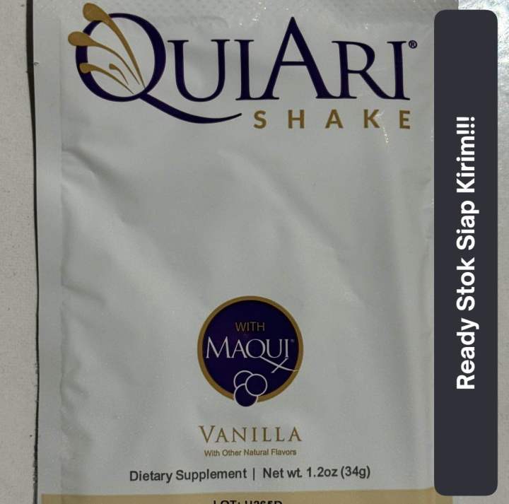 QuiAri Shake - Susu Whey Protein Rendah Kalori Bebas Gula.Varian Rasa ...