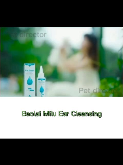 Pet Ear Cleaner Drops Mites Odor Removal Ear Drops Infection Solution ...