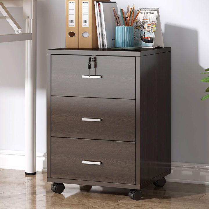 File Cabinet Office Small Cabinet Modern Chest of Drawer Mobile Storage ...