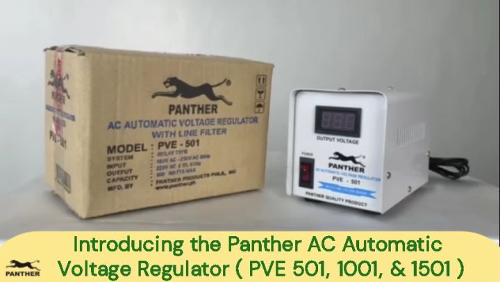 Panther PVE 501 AVR Relay Type, 220V AC Output, Automatic Voltage ...