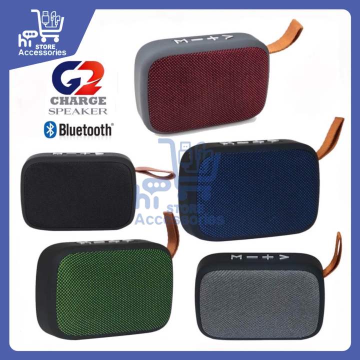 SPEAKER WIRELESS BLUETOOTH G2 | SPK MINI BT | SPIKER MUSIC | Lazada ...
