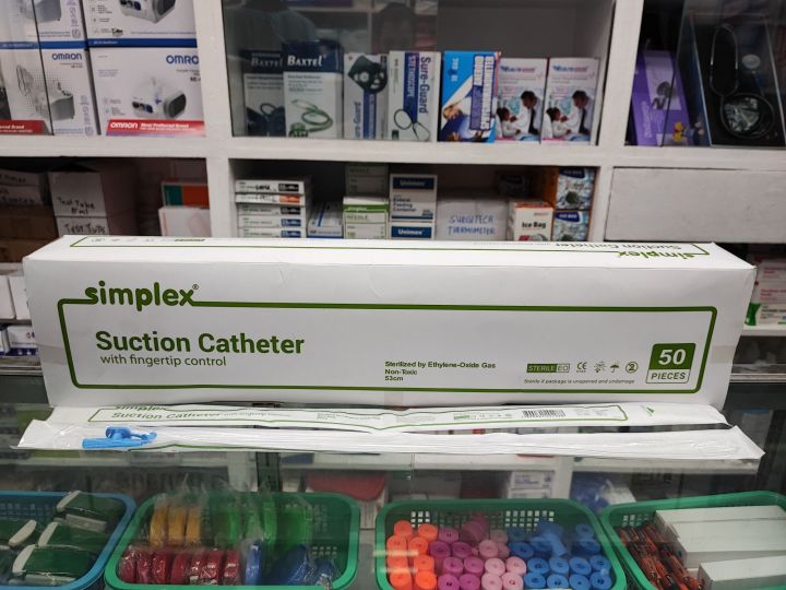 Suction Catheter FR 8 With Finger Tip Control - Sold per piece ...