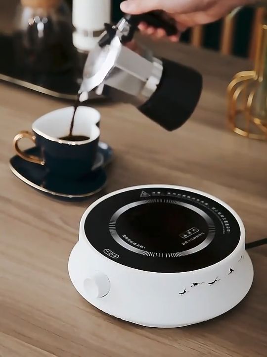 Moka Pot Expresso Maker Brewed Coffee Makers Electric Ceramic Stove Furnace Coffee Machine Set ...