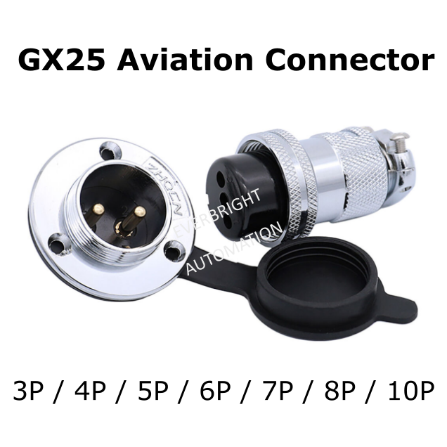 GX25 DF25 25M 25mm Circular Connector Aviation Plug | Lazada