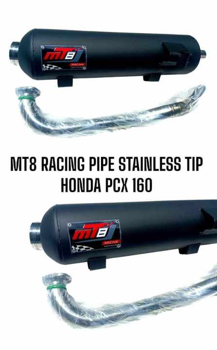 MT8 PIPE STAINLESS TIP HONDA PCX 160 | Lazada PH
