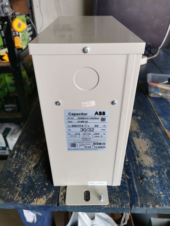KAPASITOR BANK/CAPACITOR BANK ABB 30/32 KVAR 400/415V CLMD53 | Lazada ...