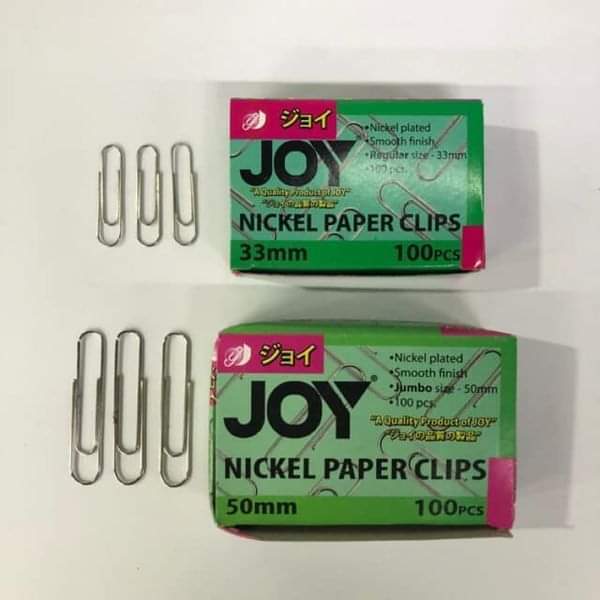PAPER CLIPS NICKEL BIG 50mm (80)pcs | Lazada PH