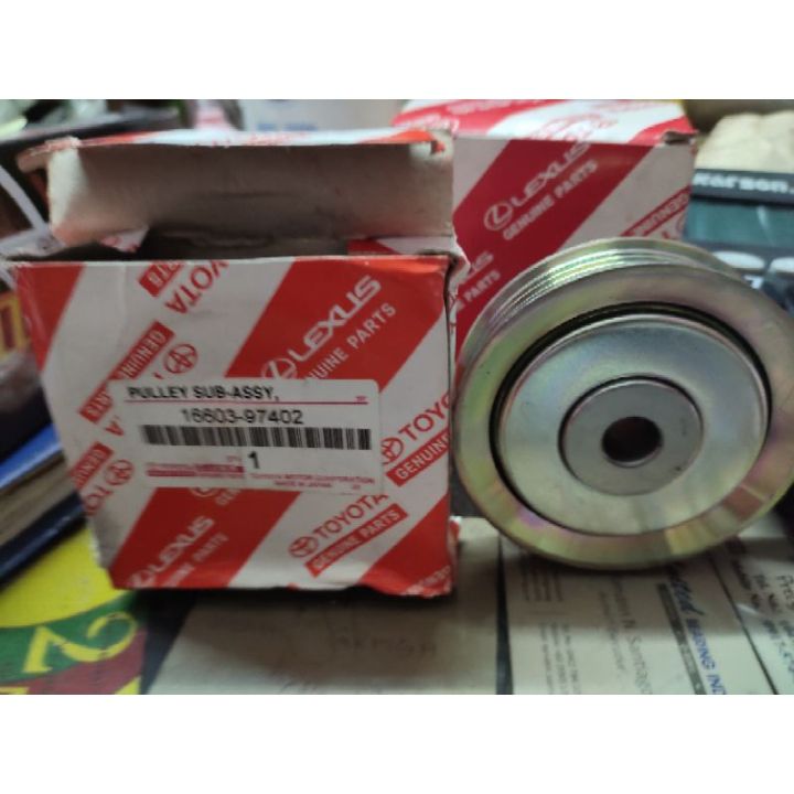 Toyota Idler Pulley For Toyota Avanza/Veloz/Xenia Part no. 16630-97402 ...