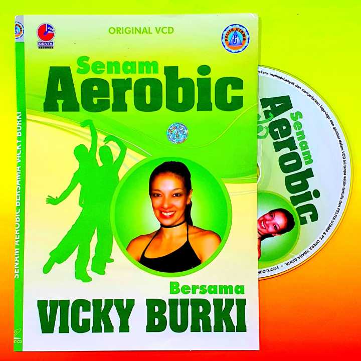 KASET VCD SENAM VICKY BURKY-KASET VCD SENAM AEROBIK-VCD SENAM-VCD SENAM ...