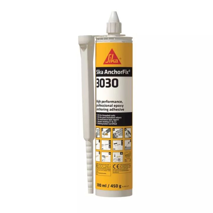 SIKA ANCHORFIX 3030 (585ml) Epoxy High Performance Chemical Anchoring ...