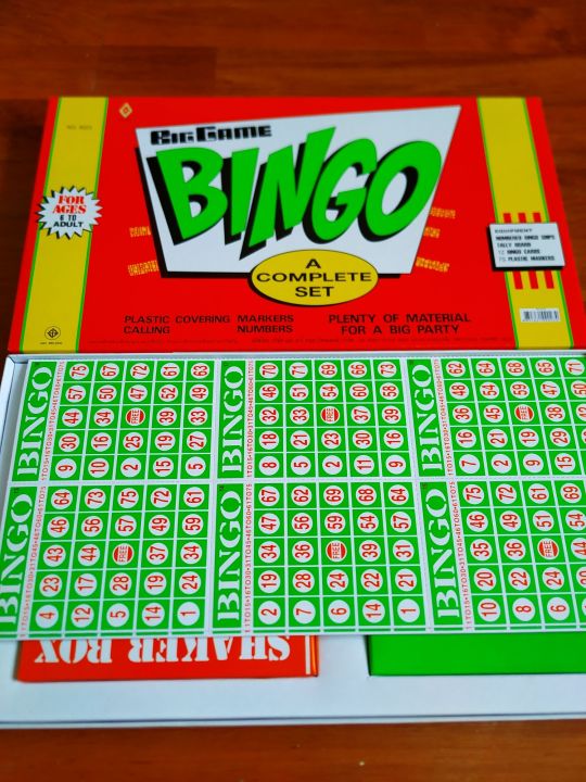 Bingo Game 24 แผ่น บิงโก ชุดใหญ่ | Lazada.co.th