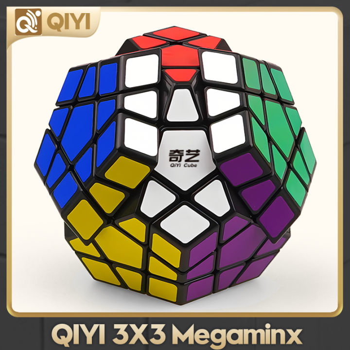 Qiyi Megaminx สีดำปริศนา12ด้าน, ของเล่นปริศนาฝึกสมองสำหรับเด็ก | Lazada ...