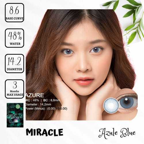 SOFTLENS LIVING COLOR MIRACLE BY IRISLAB NORMAL DAN MINUS ( -0.50 s/d ...