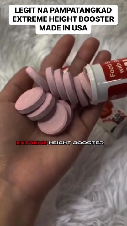 Extreme Height Booster with Multi-vitamins from USA - PANGPATANGKAD ...