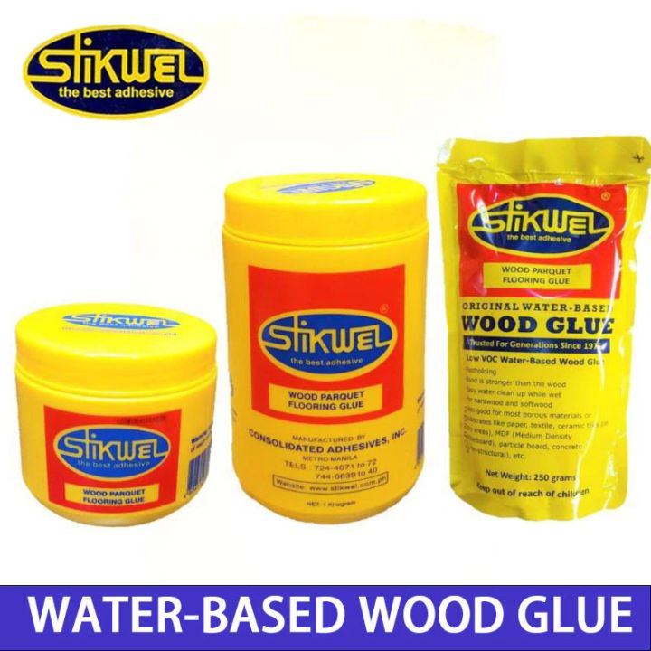 stikwell wood parquet floor glue choose size :250g/500g/1kilo | Lazada PH