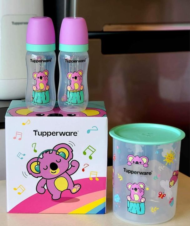 Tupperware Baby Gift Set Bottles and Canister | Lazada