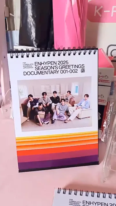 Season's Greetings 2025 Enhypen | Enhypen Calendar 2025 | Enhypen ...