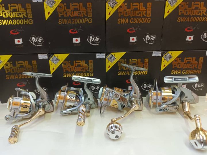 GTECH DUAL POWER NEW MODEL 2020 SPINNING REEL SALTWATER REEL | Lazada