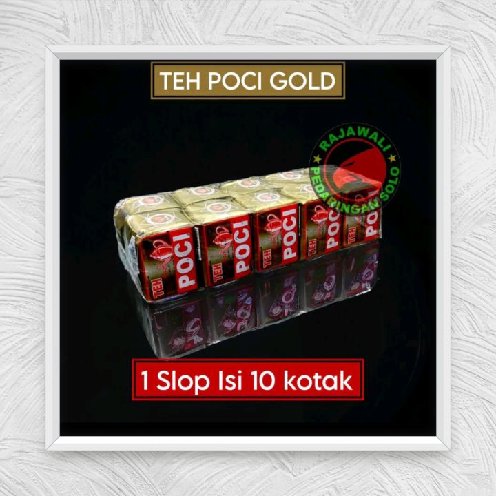TEH POCI GOLD SLOP ISI 10 KOTAK TEH JUMBO TEH WANGI TEH RACIKAN ...