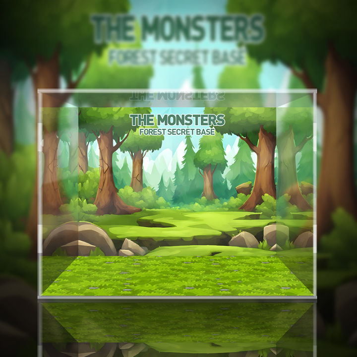 PopMart Pop Mart Labubu Forest Secret Base Series Tide Play Building ...