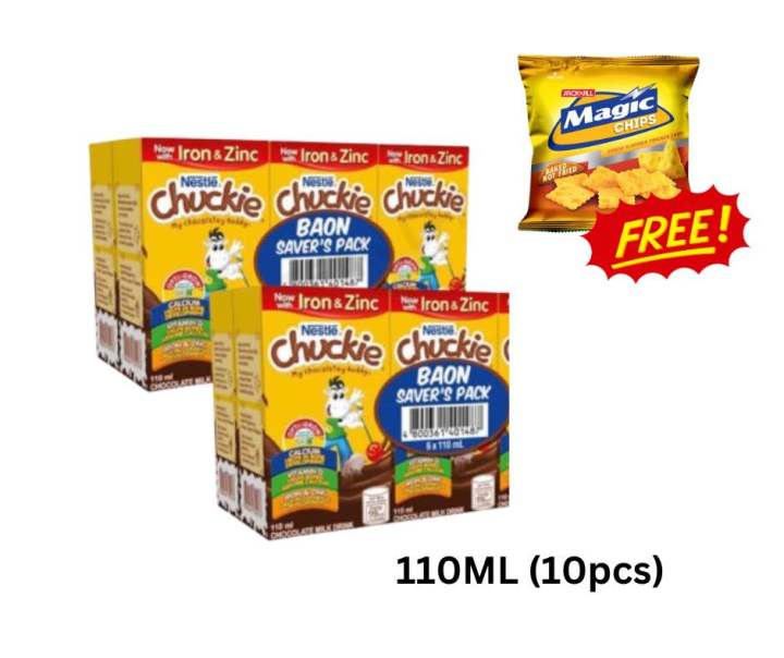 Nestle Chuckie Chocolate Milk Drink Baon Pack #5 | Lazada PH