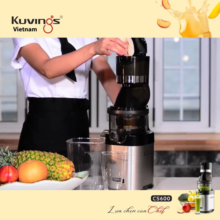 MÁY ÉP TRÁI CÂY KUVINGS CS600 (KCS-6000B) 2 TOP SET | Lazada.vn