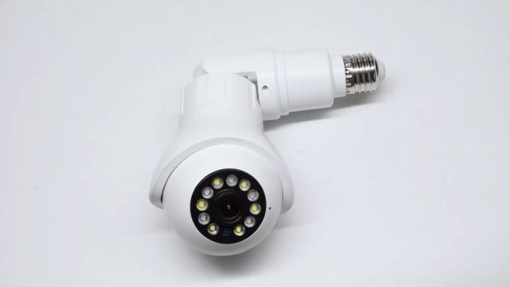 V380 Pro Mini Bulb Camer HD 3MP CCTV Camera Connect Cellphone Rotatable ...