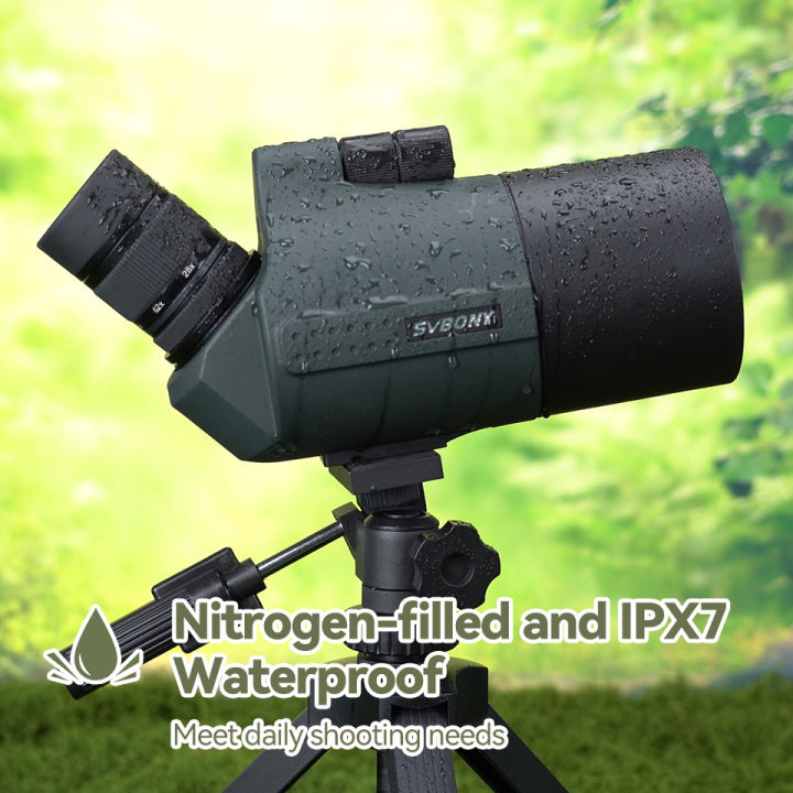 SVBONY SV41 Pro MAK Spotting Scope 28-84X80 Large Diameter FMC Optics Monoculars Telescope ...