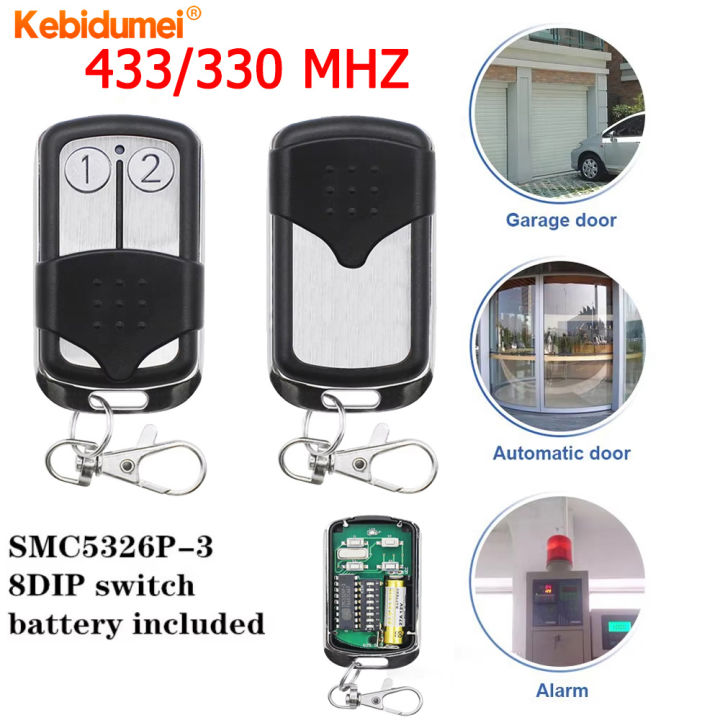 Kebidumei SMC5326 Autogate Remote Control Key 8 DIP Switch Auto Gate ...