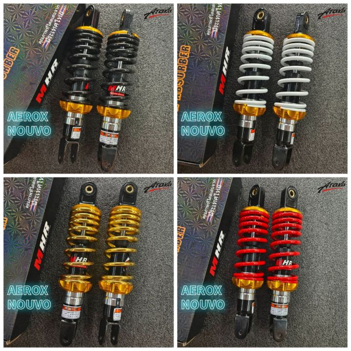 MHR RACING REAR SHOCK 270MM FOR AEROX NOUVO | Lazada PH