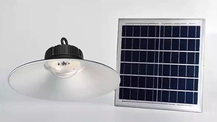 solar Pendant Lights with solar panel Ceiling light outdoor waterproof ...