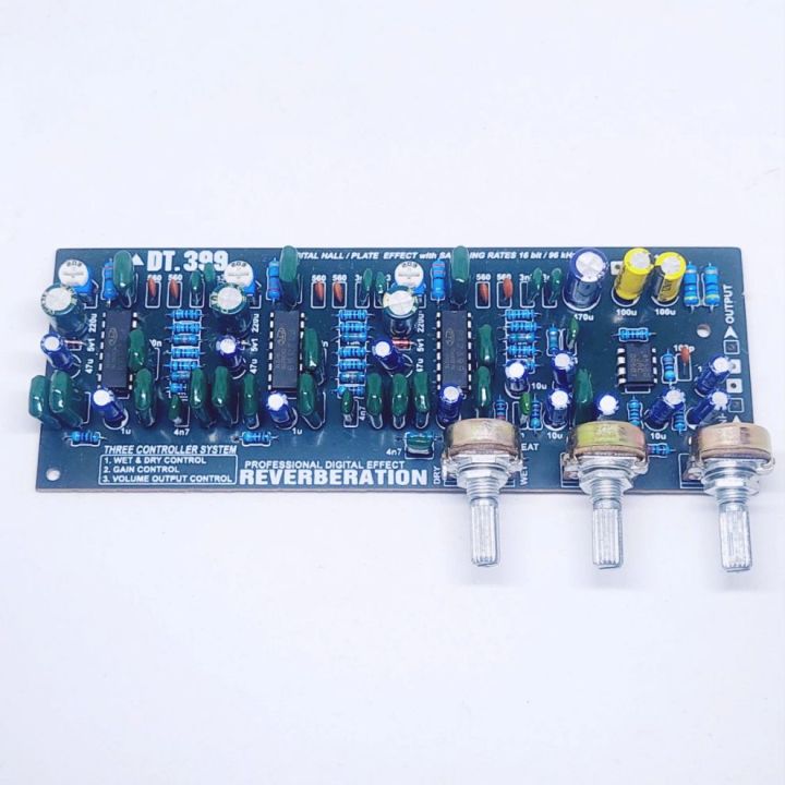 KIT Preamp mic echo Digital effect Reverberation tipe DT-399 PT 2399 ...