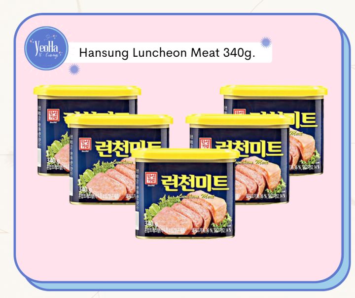 Hansung Luncheon Meat 340g. | Lazada PH