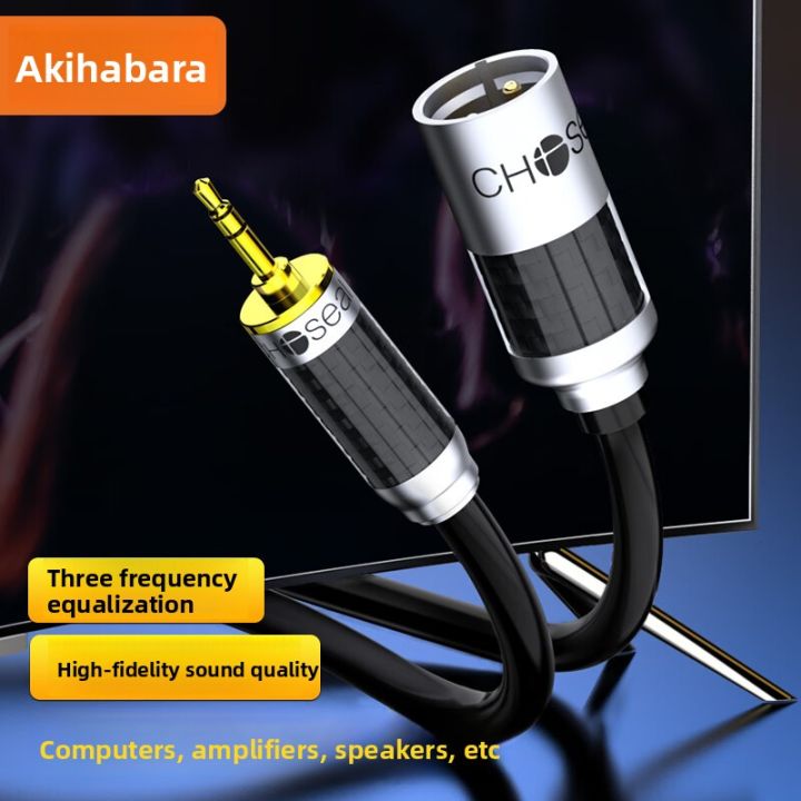 Choseal | 3.5mm to XLR Mono Crystal Copper Audio Cable for Microphone ...