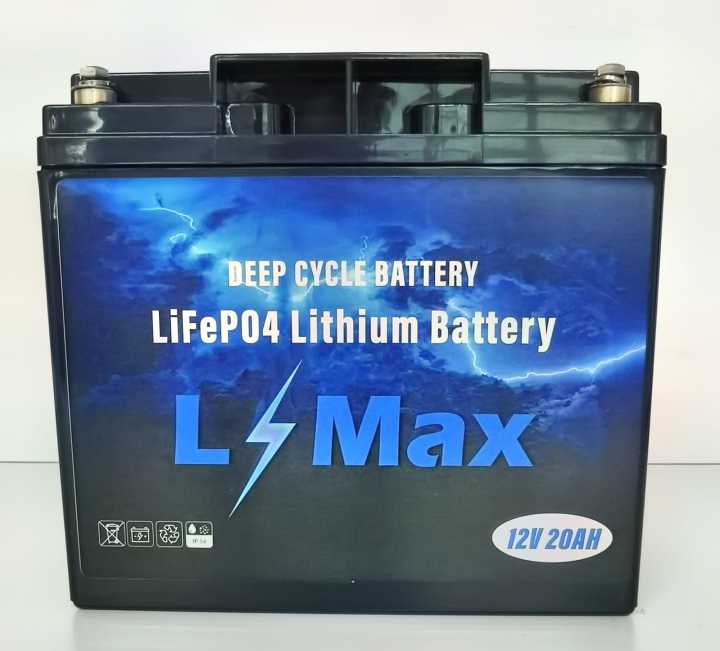 12v 20Ah LiFePO4 Lithium deep cycle battery | Lazada Singapore