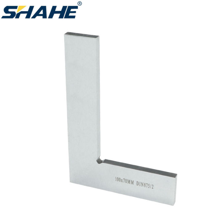 Square Flat Edge Ruler 90 Degree Woodworking Tools Metal L-shaped ...