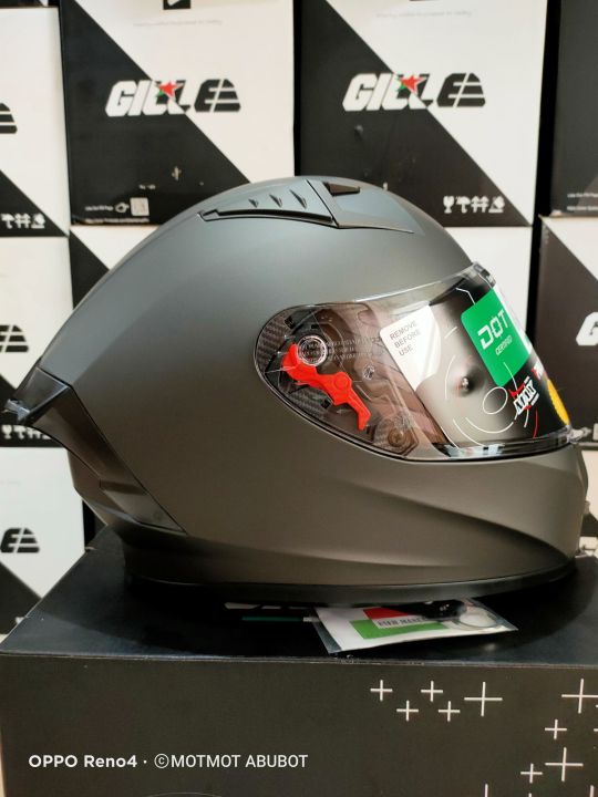 GILLE FULL FACE HELMET MATTE BRONZE | Lazada PH