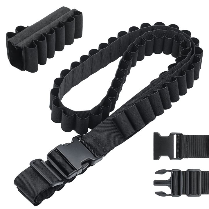 Shotgun Shell Holder, Tactical Shotgun Shell Bandolier,12 Gauge with 8 ...