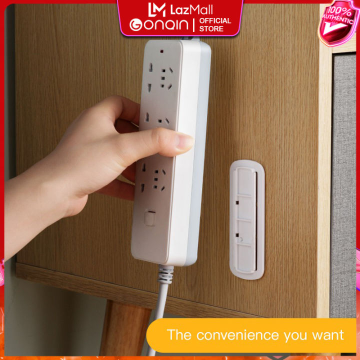 Power Extension Power Plug Socket Holder Hook Hanger Wall Mounted ...