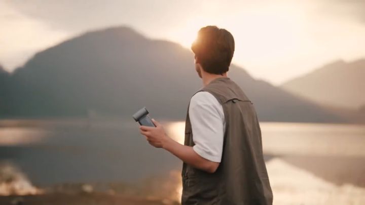 Jisulife FA55 Fan Ultra1 พัดลมพกพา ปรับความแรงลมได้ 100 ระดับ มีหน้าจอ ...